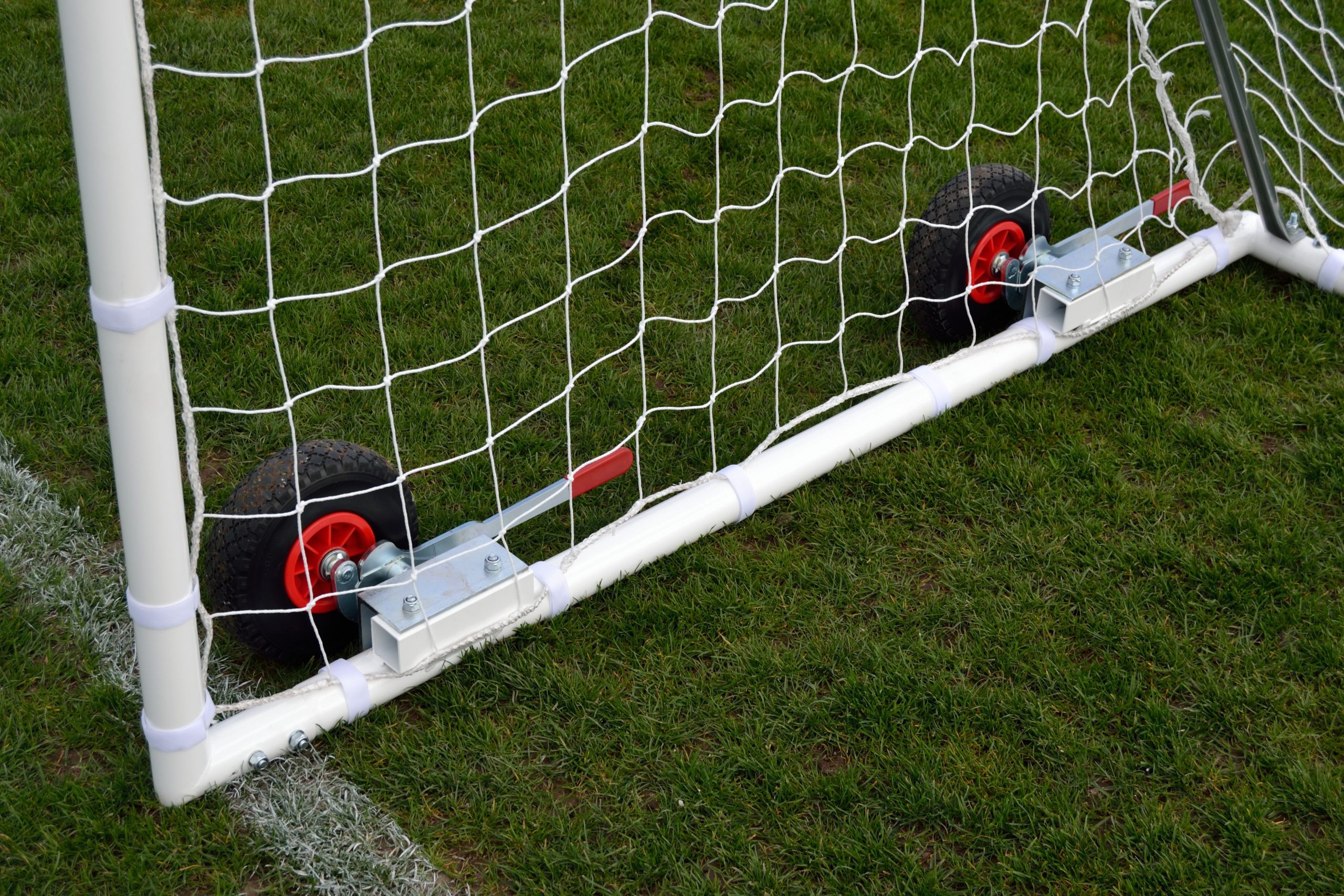 12x6ft Easylift Heavy Duty Portable Goals - Steel Package - Mark Harrod ...