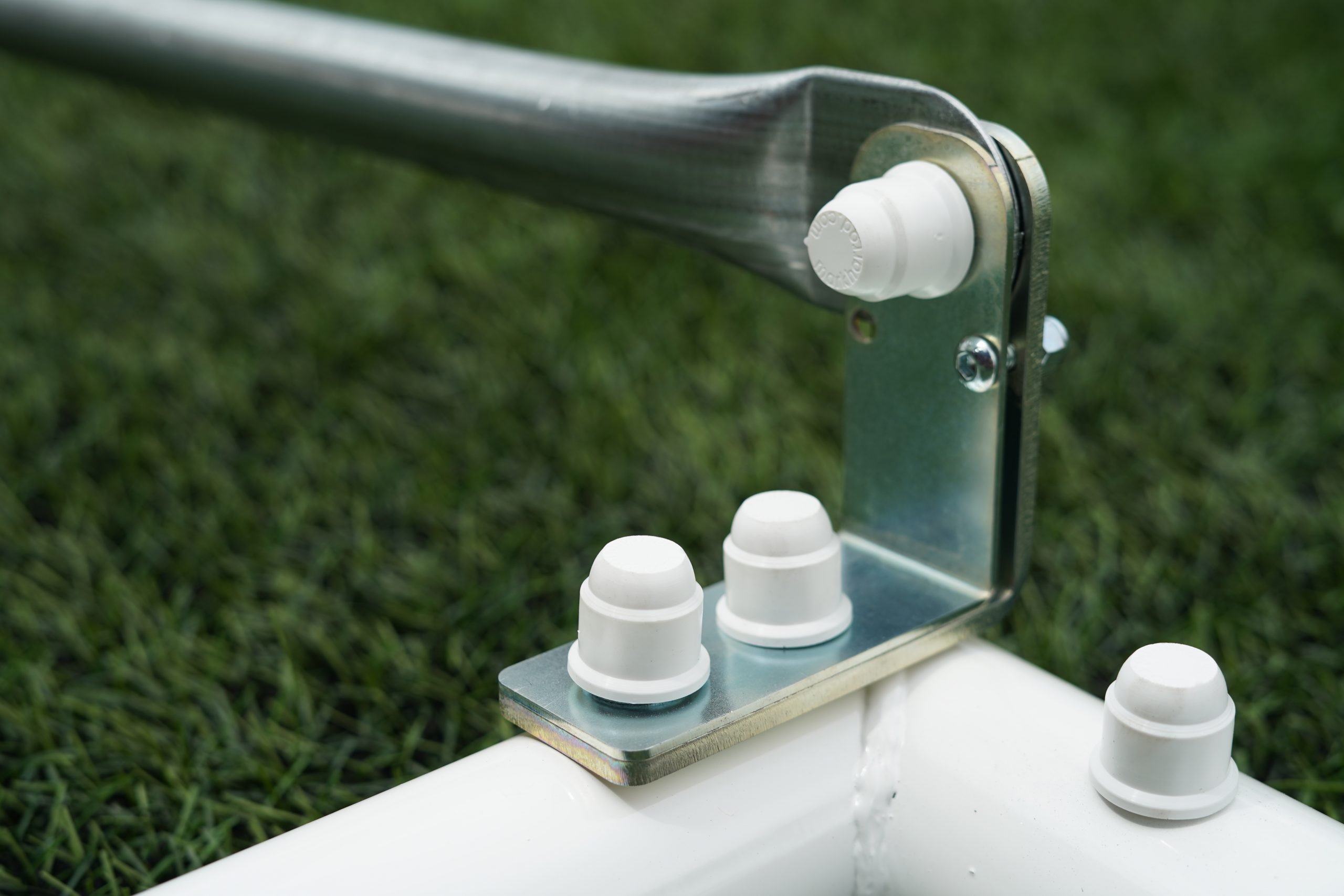 16x7ft Heavy Duty Folding - Football Goal Package - Mark Harrod Ltd.