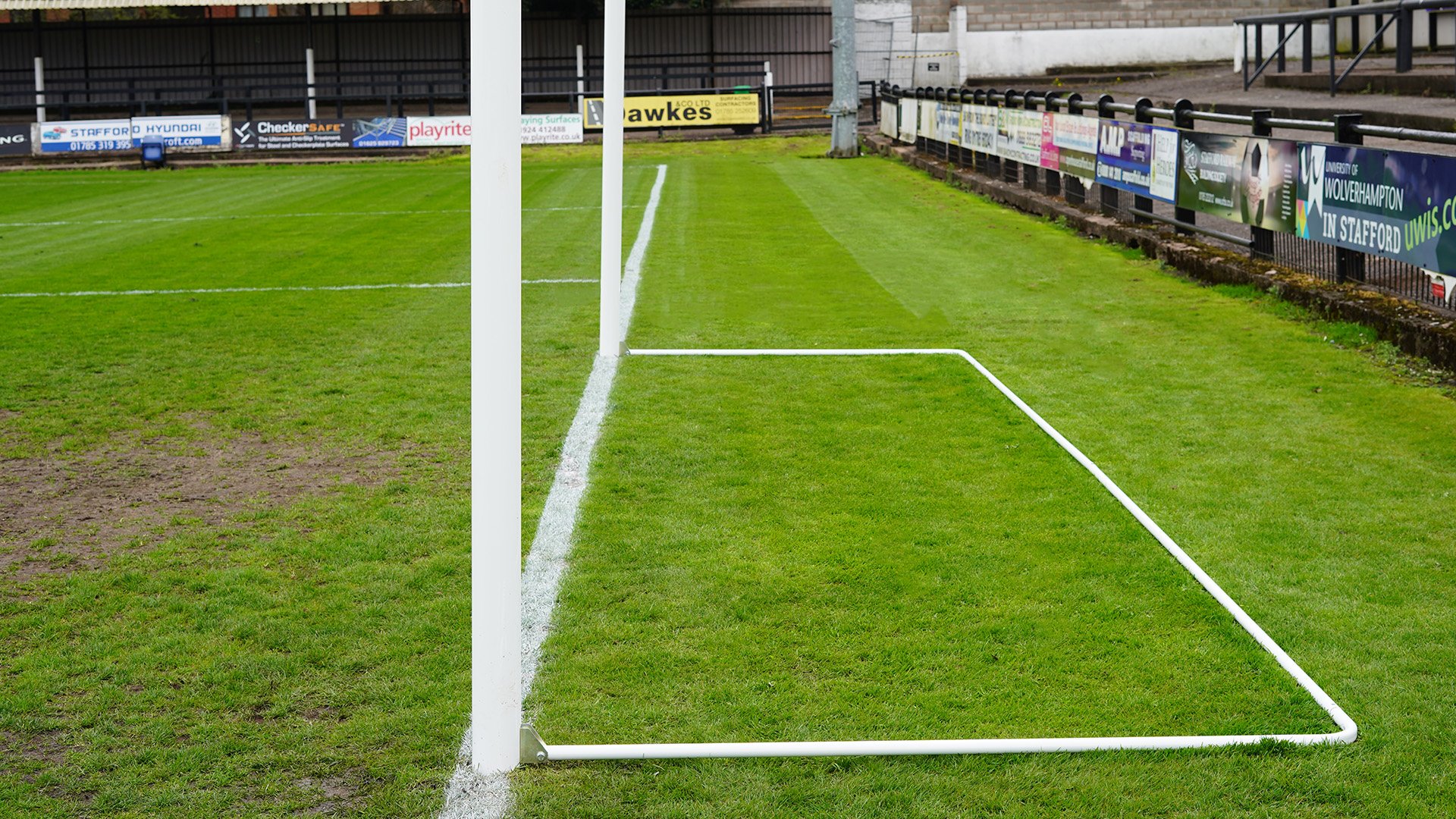 24x8ft Stadium Box Goals - Mark Harrod Ltd.