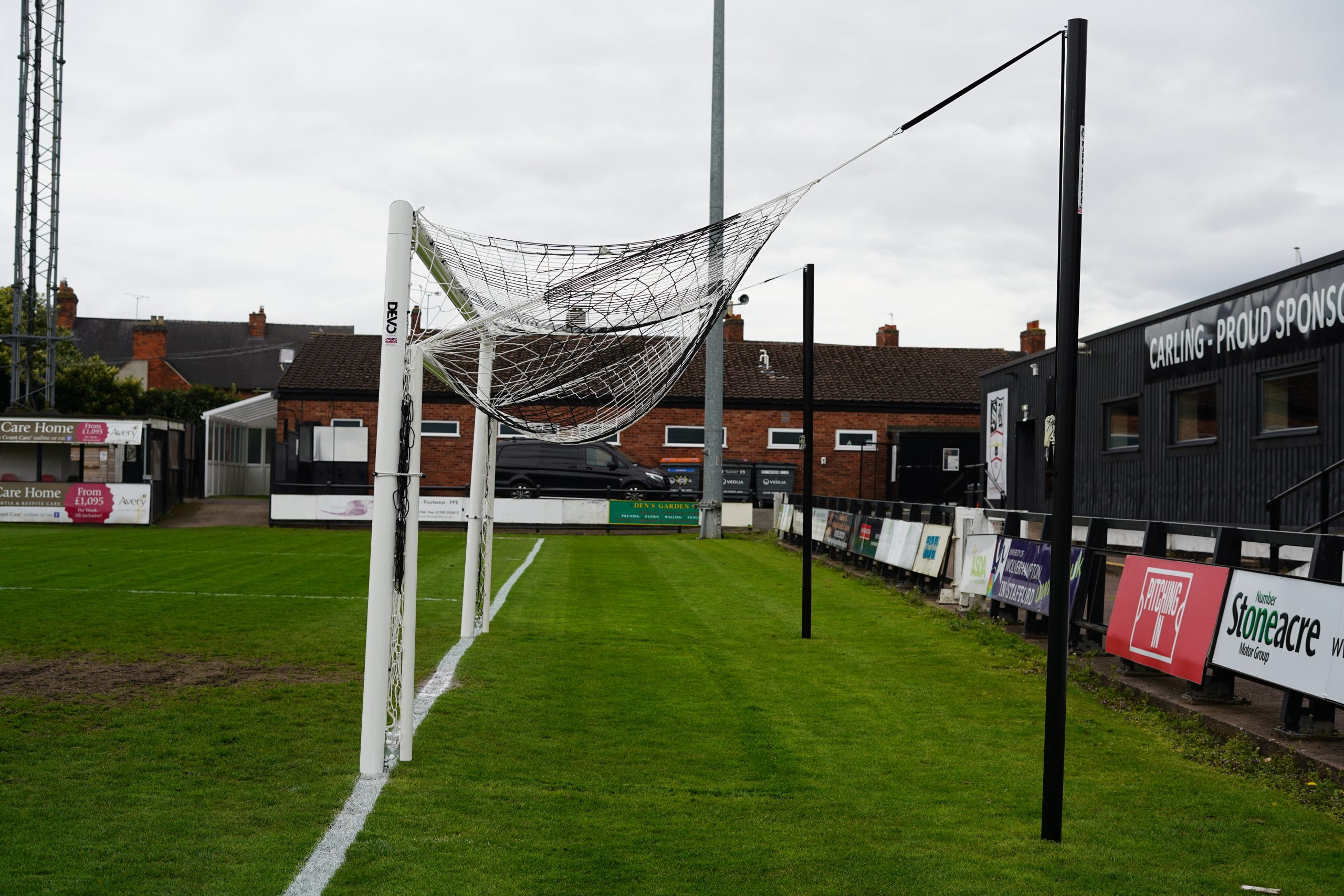7ft Box Goal Socketed - Net Supports - Mark Harrod Ltd.