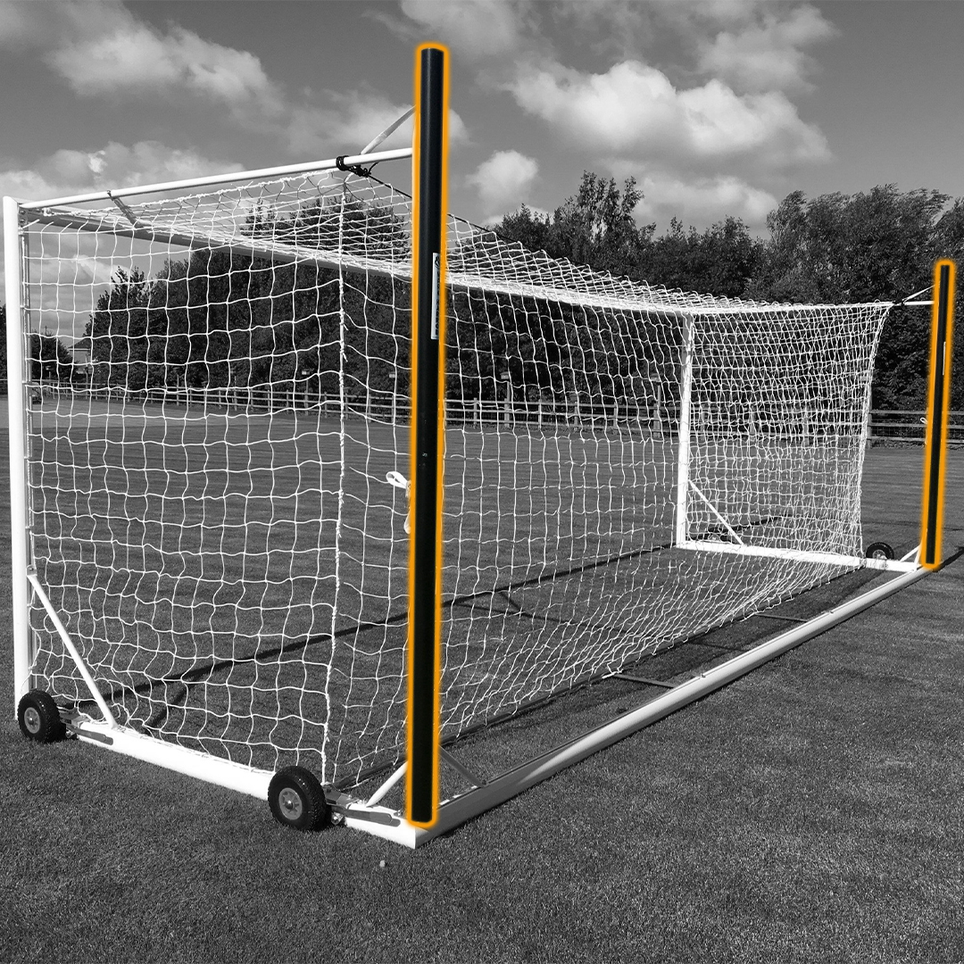 8ft Box Goal Freestanding - Net Supports - Mark Harrod Ltd.