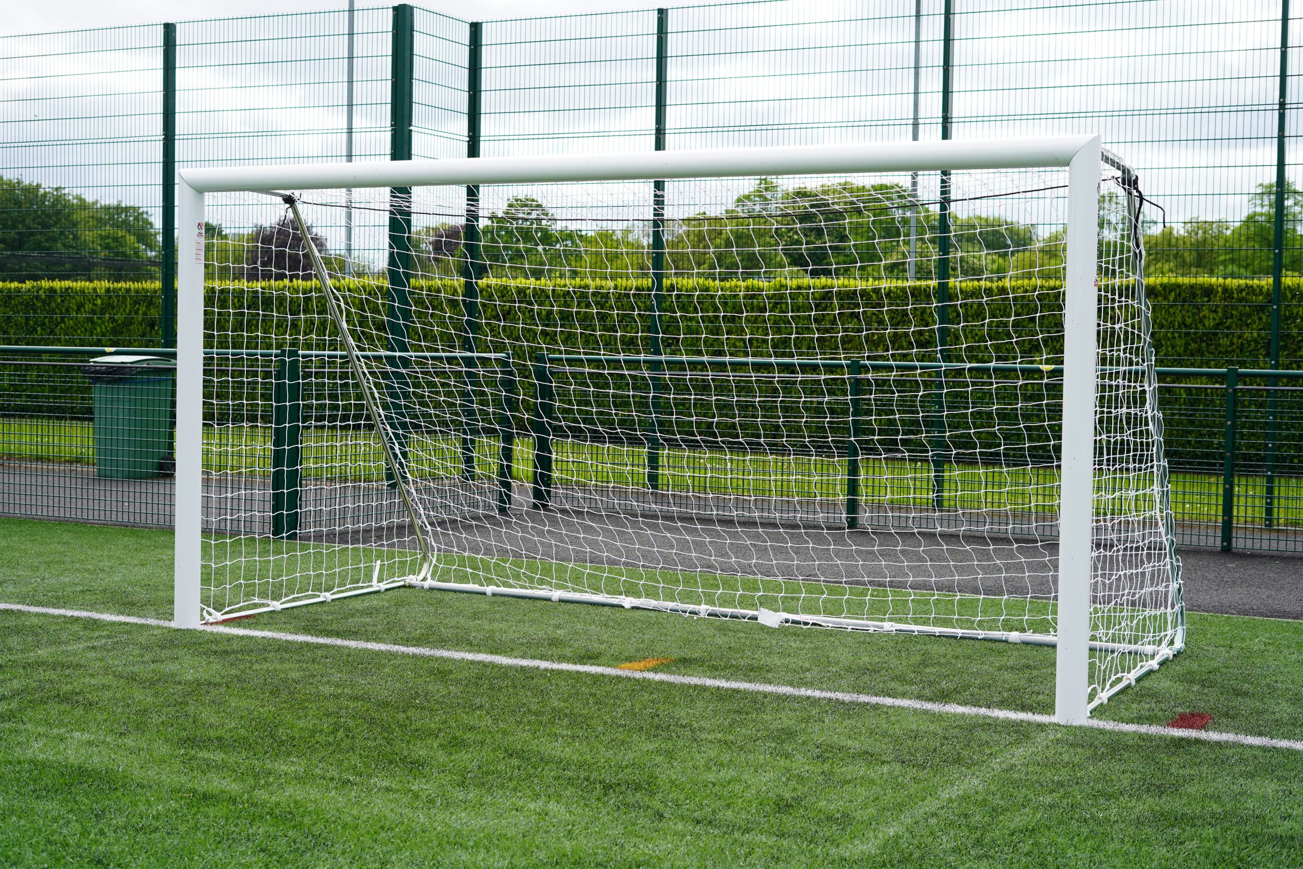 Folding 16 x 7 Football Goal Package with Upegs