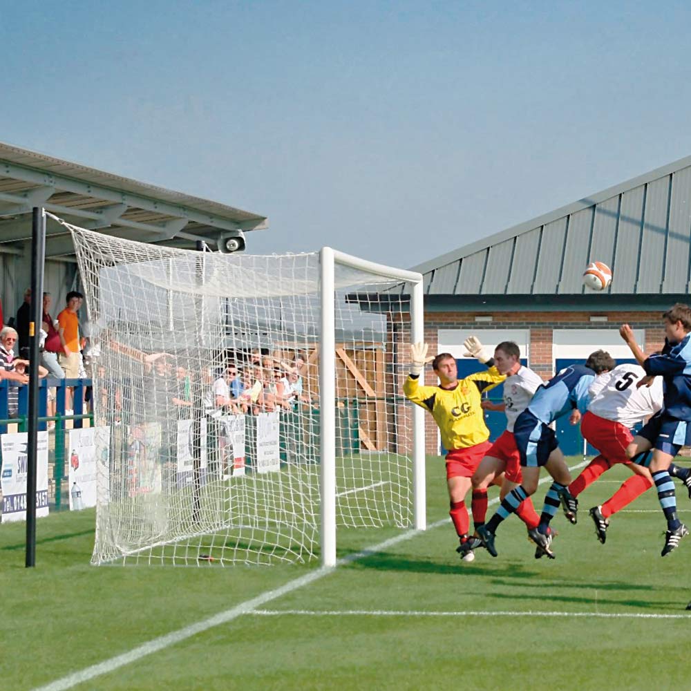 Professional Aluminium Top Flight 24 x 8 Football Goal Package - Mark ...