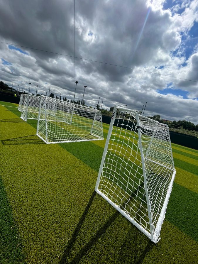 12x4ft Heavy Duty Fixed - Side Goal Package - Mark Harrod Ltd.