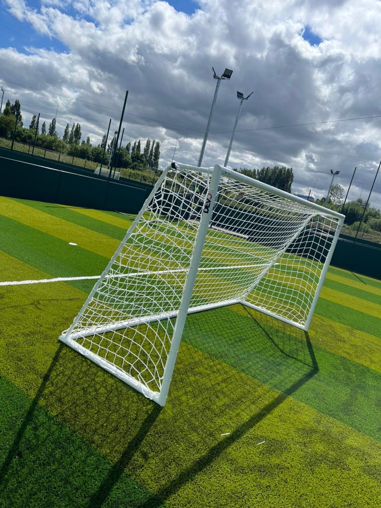 12x4ft Heavy Duty Fixed - Side Goal Package - Mark Harrod Ltd.