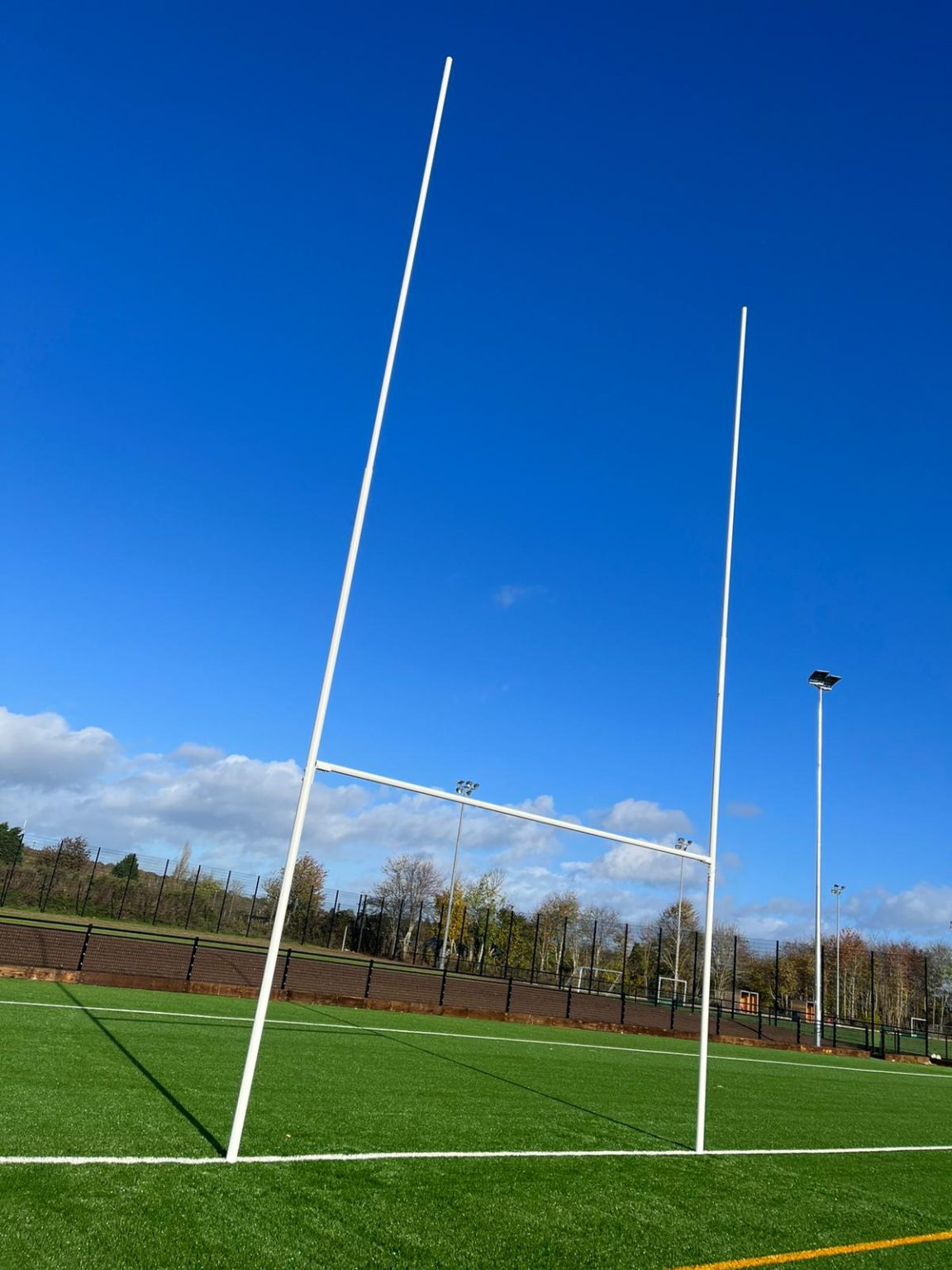 88.9mm Steel Rugby Goals - Mark Harrod LTD