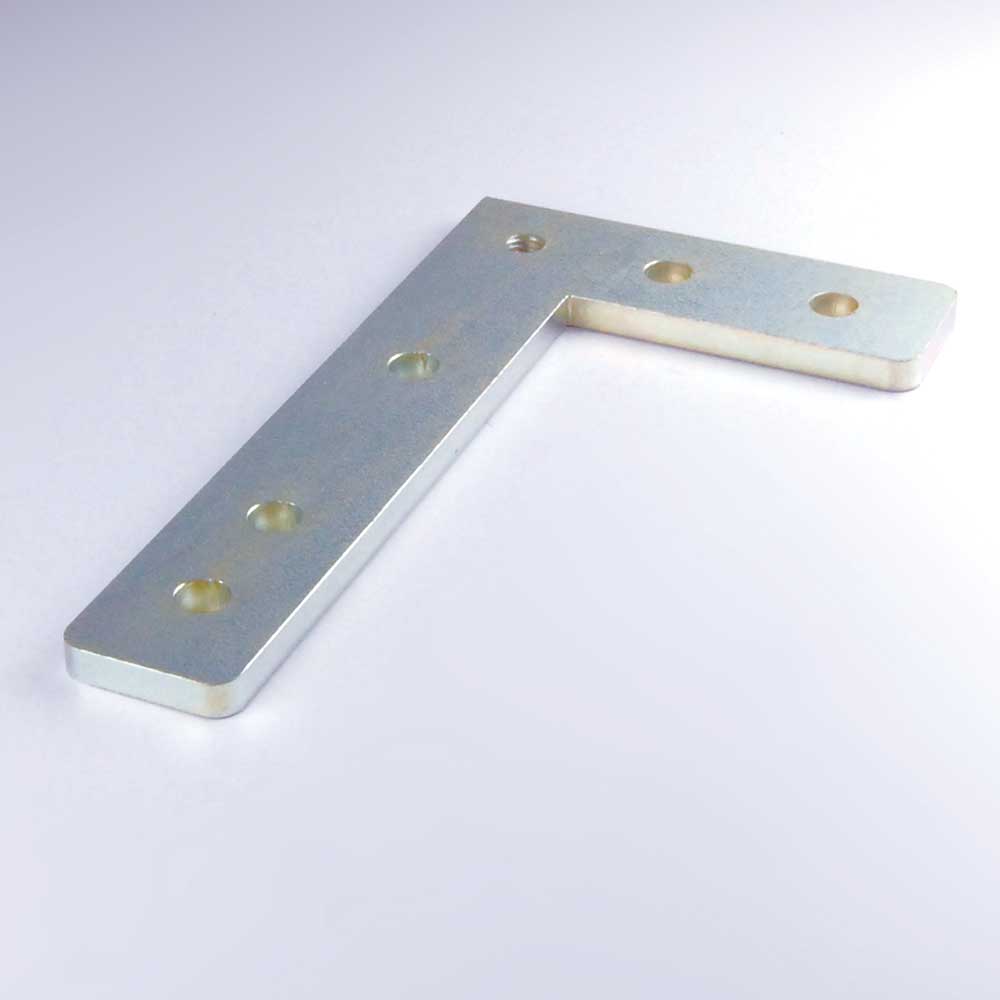 Large L Shaped Steel Goalpost Football Bracket | Mark Harrod Ltd.