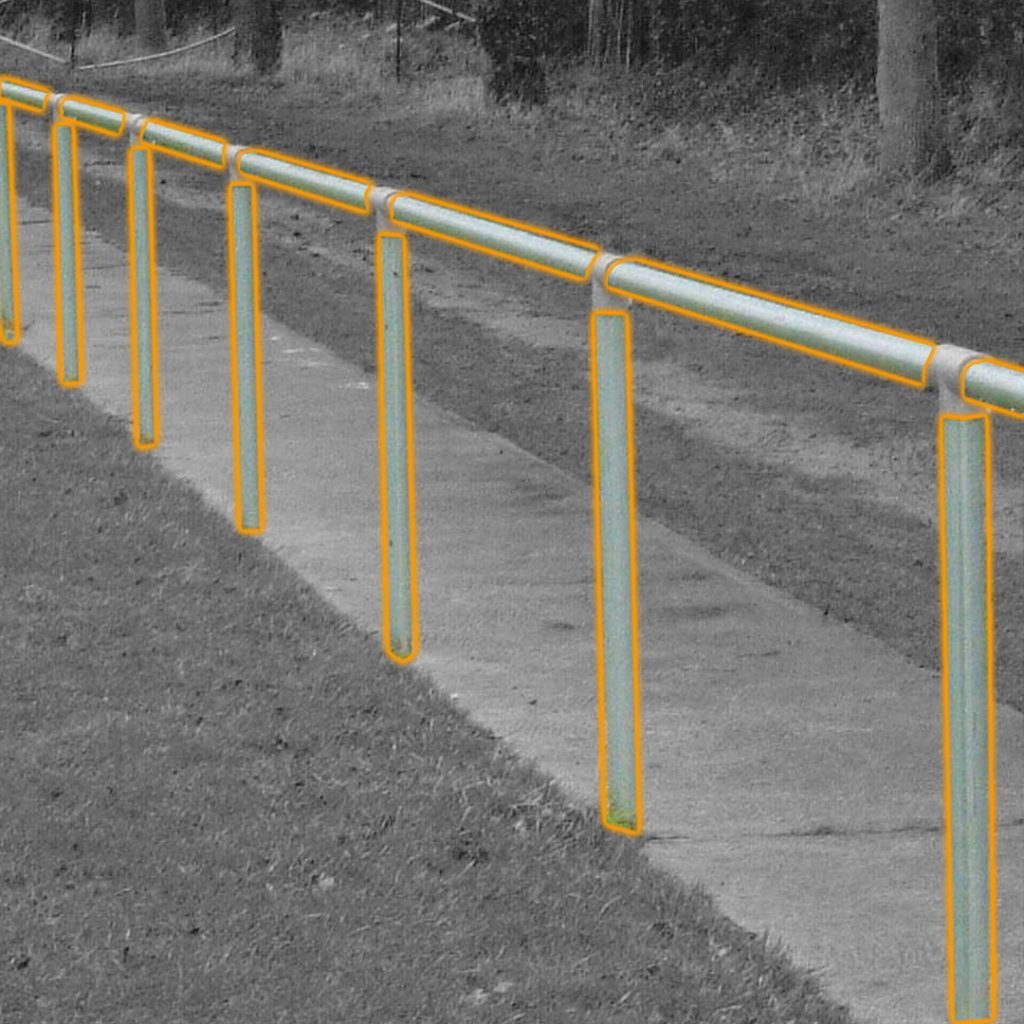 Replacement 42mm Barrier Poles - Mark Harrod Ltd.