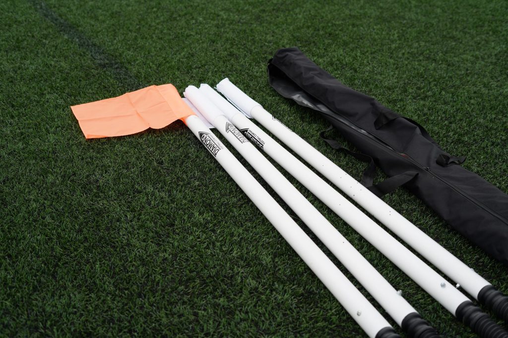 50mm Springback Corner Pole - Socketed x 4 - Mark Harrod Ltd.