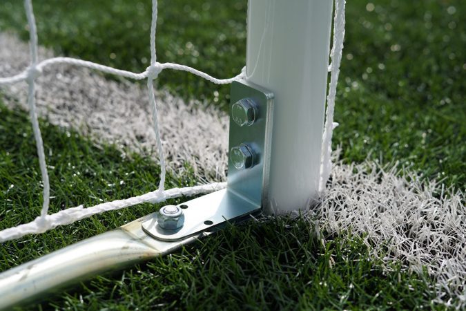 16x7ft Heavy Duty Folding - Football Goal Package - Mark Harrod Ltd.