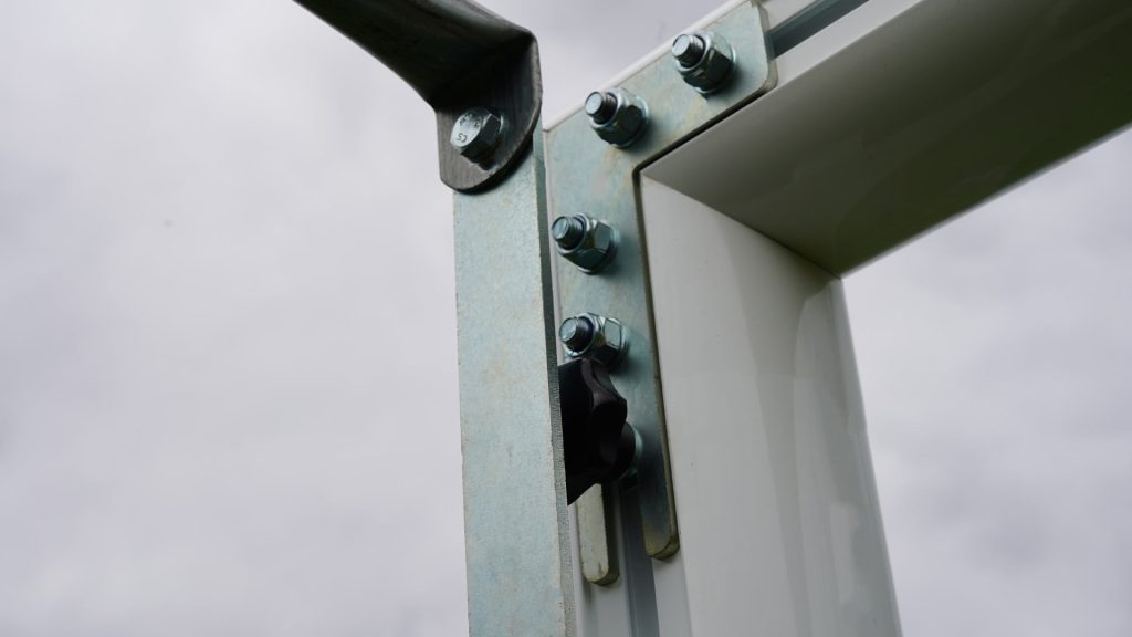 Quick Release Net Stanchions - for Aluminium Goals - Mark Harrod Ltd.