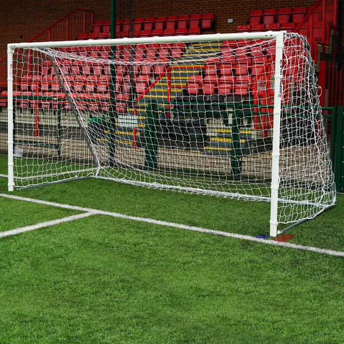 16x7ft Heavy Duty Folding - Football Goal Package - Mark Harrod Ltd.