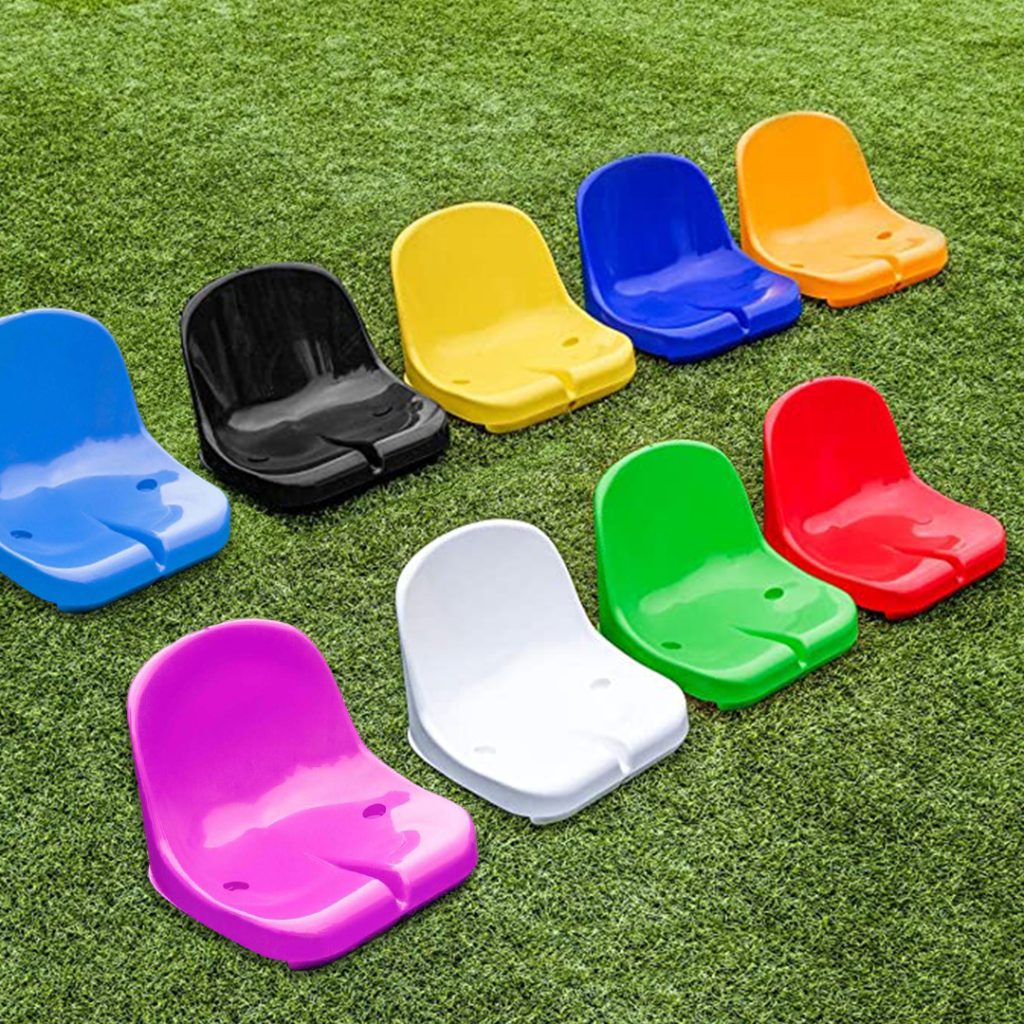 Moulded Bucket Seats for Team Shelters - Mark Harrod Ltd.