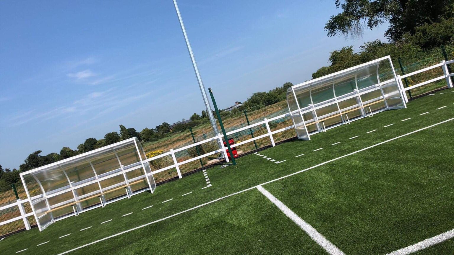 Shelters With Wooden Seating