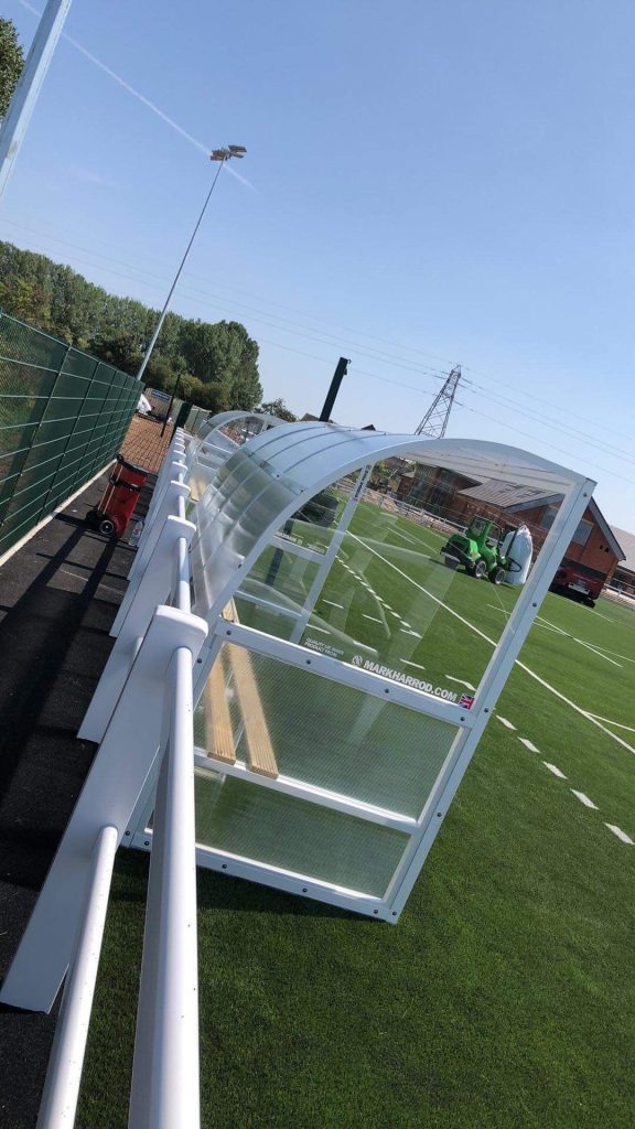 Shelters With Wooden Seating