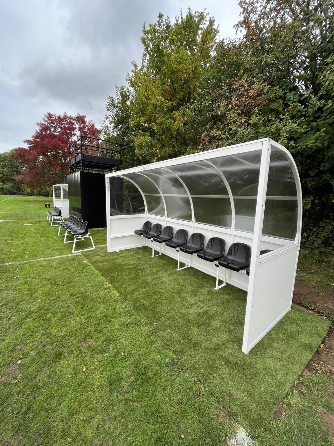 Shelters With Bucket Seats - Aluminium