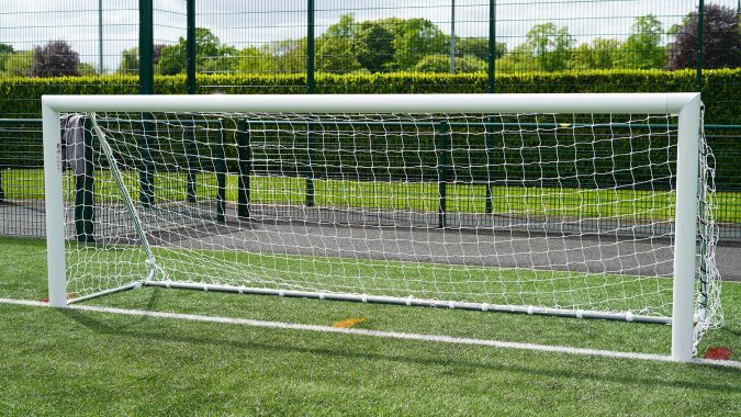 16x4ft Aluminium Folding Goal – Upeg Package - Mark Harrod Ltd.