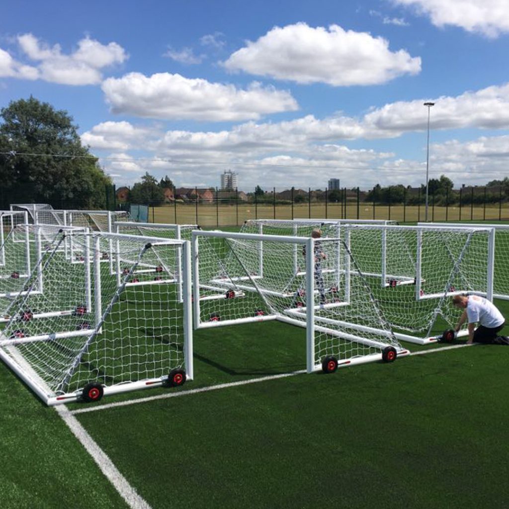 16x6ft Easylift Portable Goals - Mark Harrod Ltd.