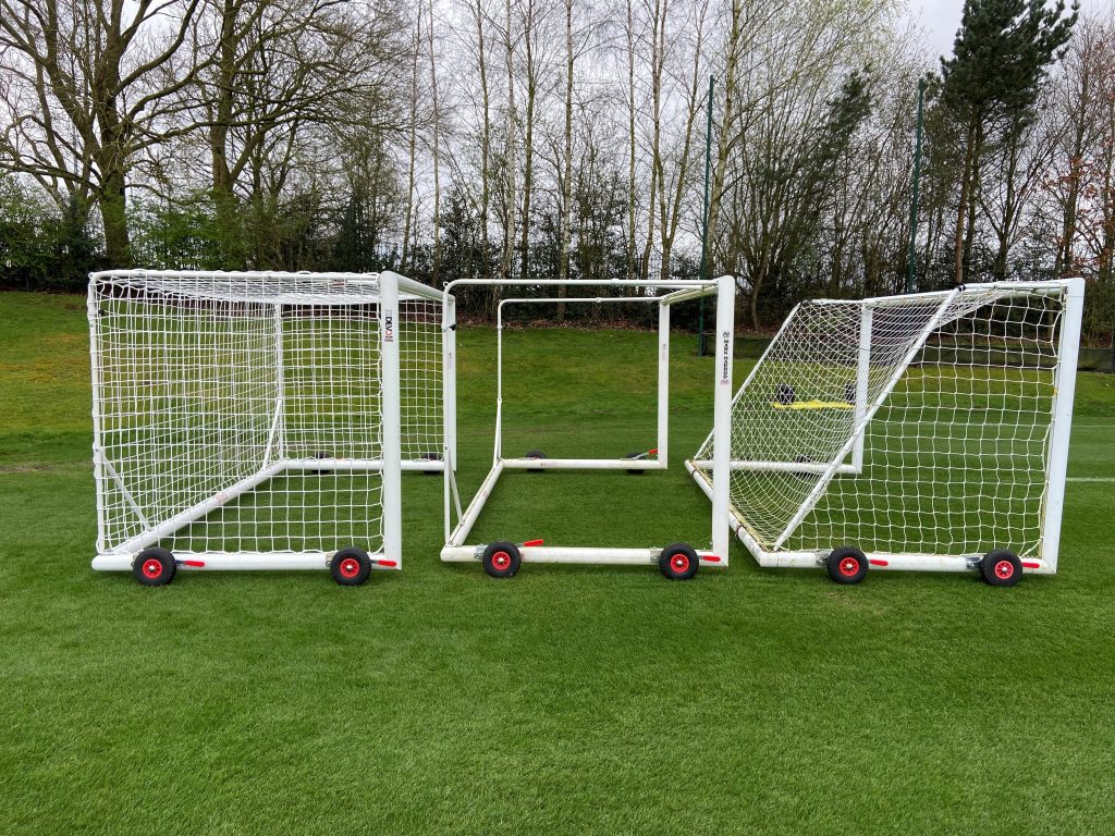 12x6ft Easylift Club Box Goals – Self Weighted Aluminium Package - Mark ...