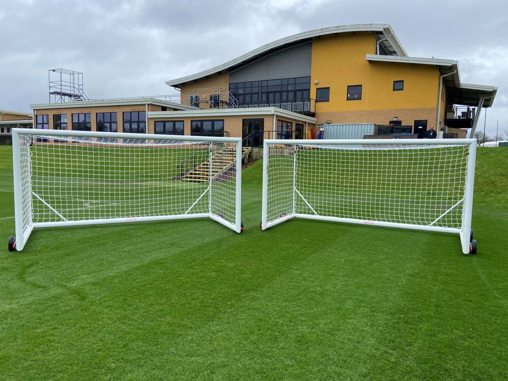 12x6ft Easylift Club Box Goals – Self Weighted Aluminium Package - Mark ...