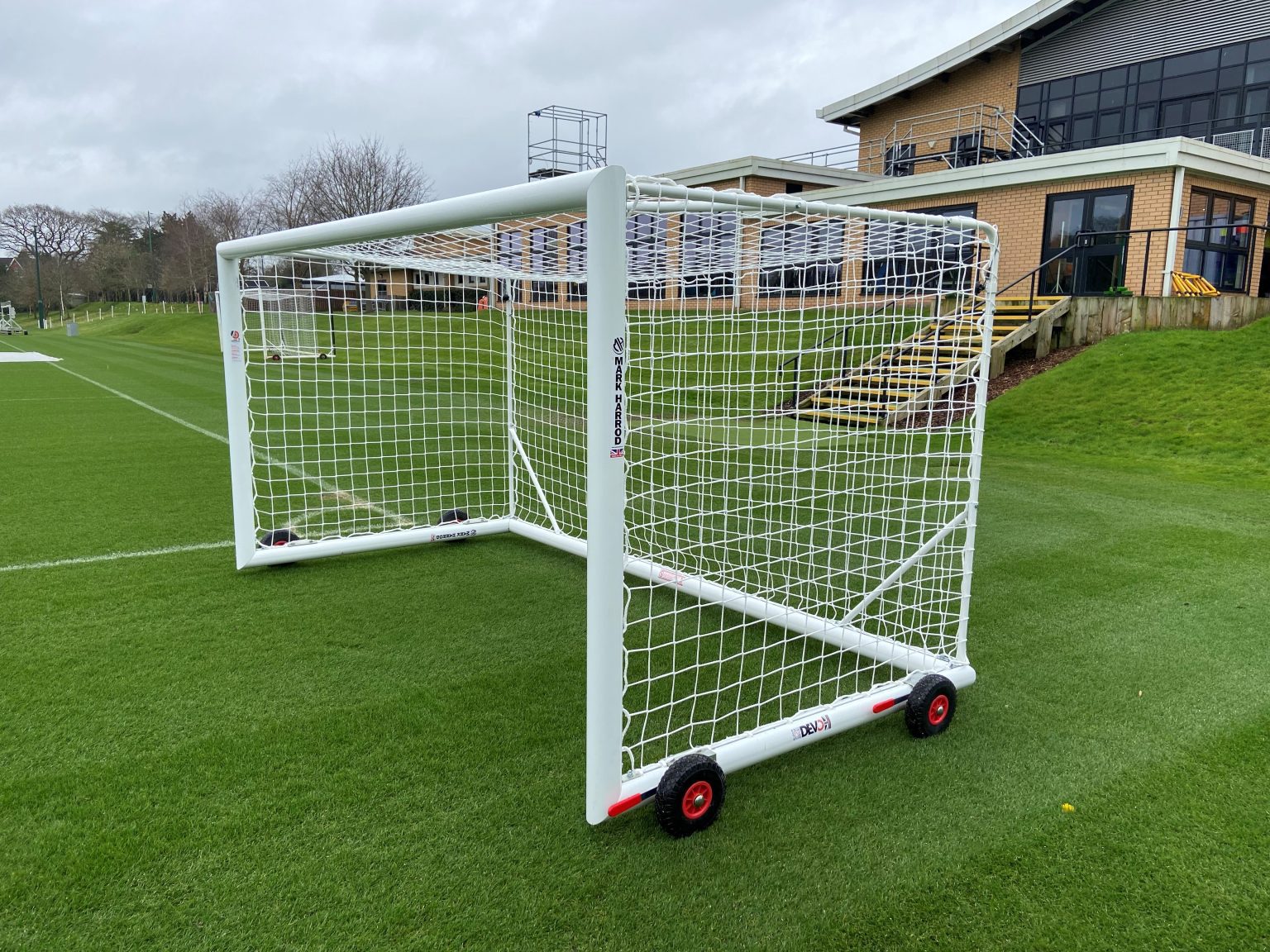 16x7ft Easylift Club Box Goals – Self Weighted Aluminium Package - Mark ...