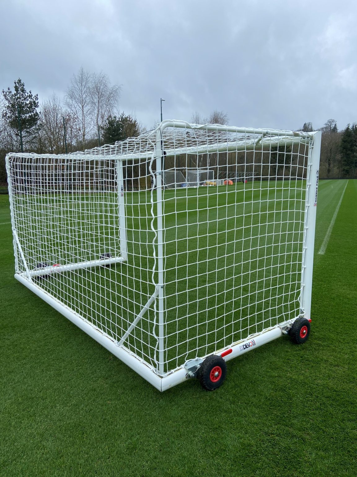 12x6ft Easylift Club Box Goals – Self Weighted Aluminium Package - Mark ...