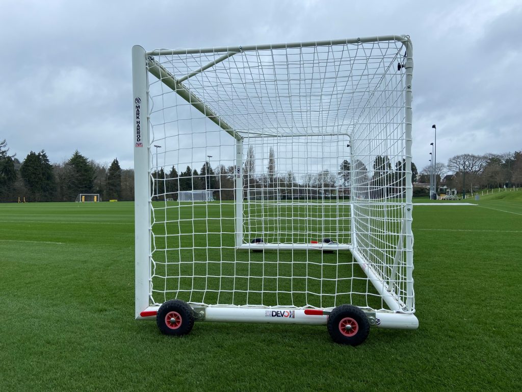 16x7ft Easylift Club Box Goals – Self Weighted Aluminium Package - Mark ...